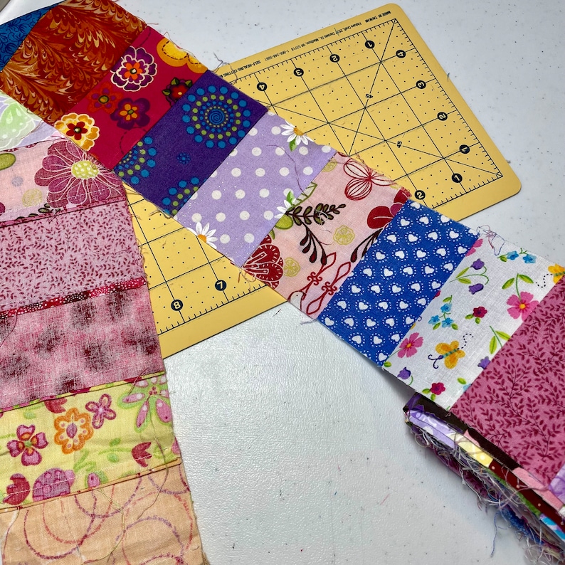 Scrappy Quilt Border Binding 12 Yards Quilt in a Day Jelly Roll Free ...