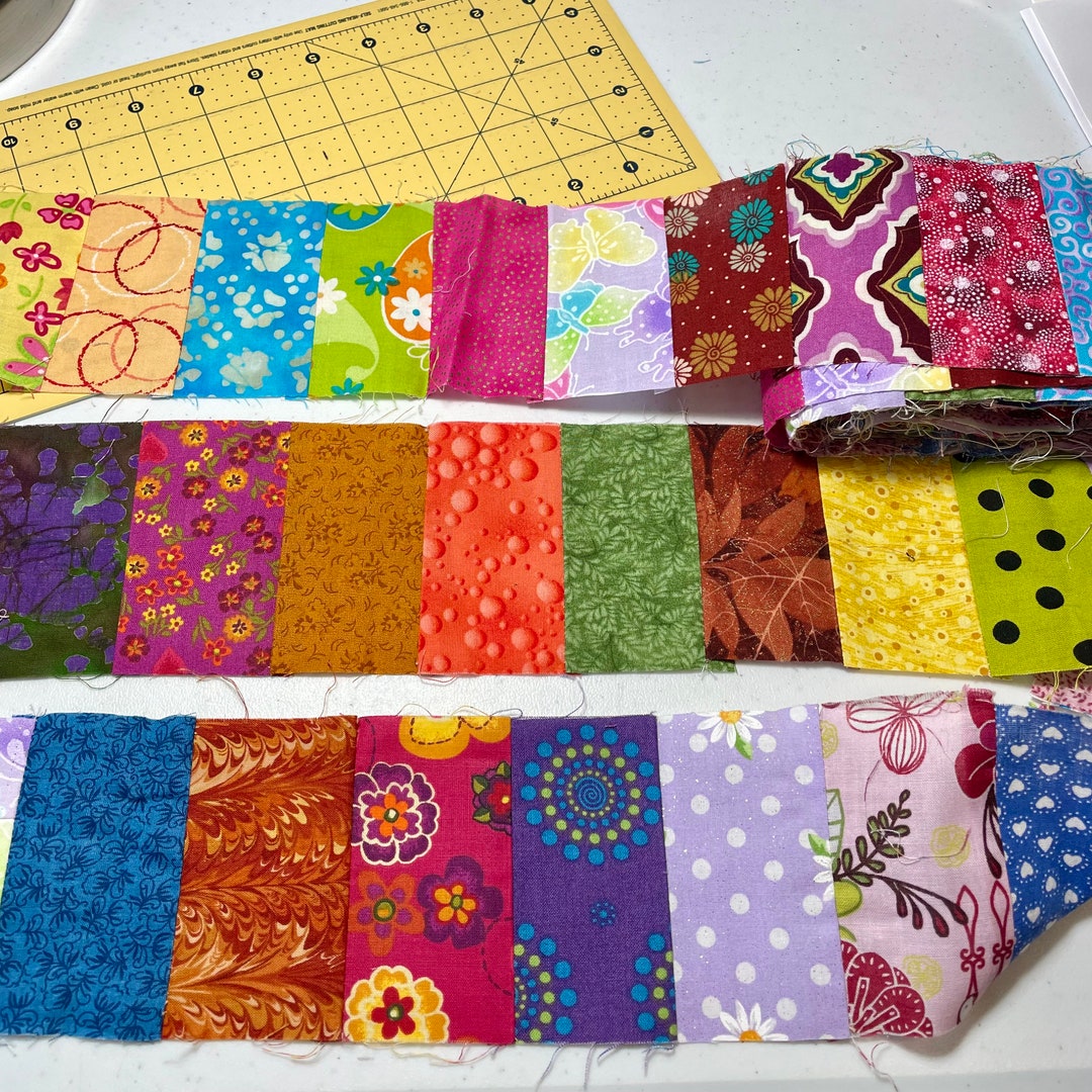 Scrappy Quilt Border Binding - 12 Yards - Quilt in a Day - Jelly Roll ...