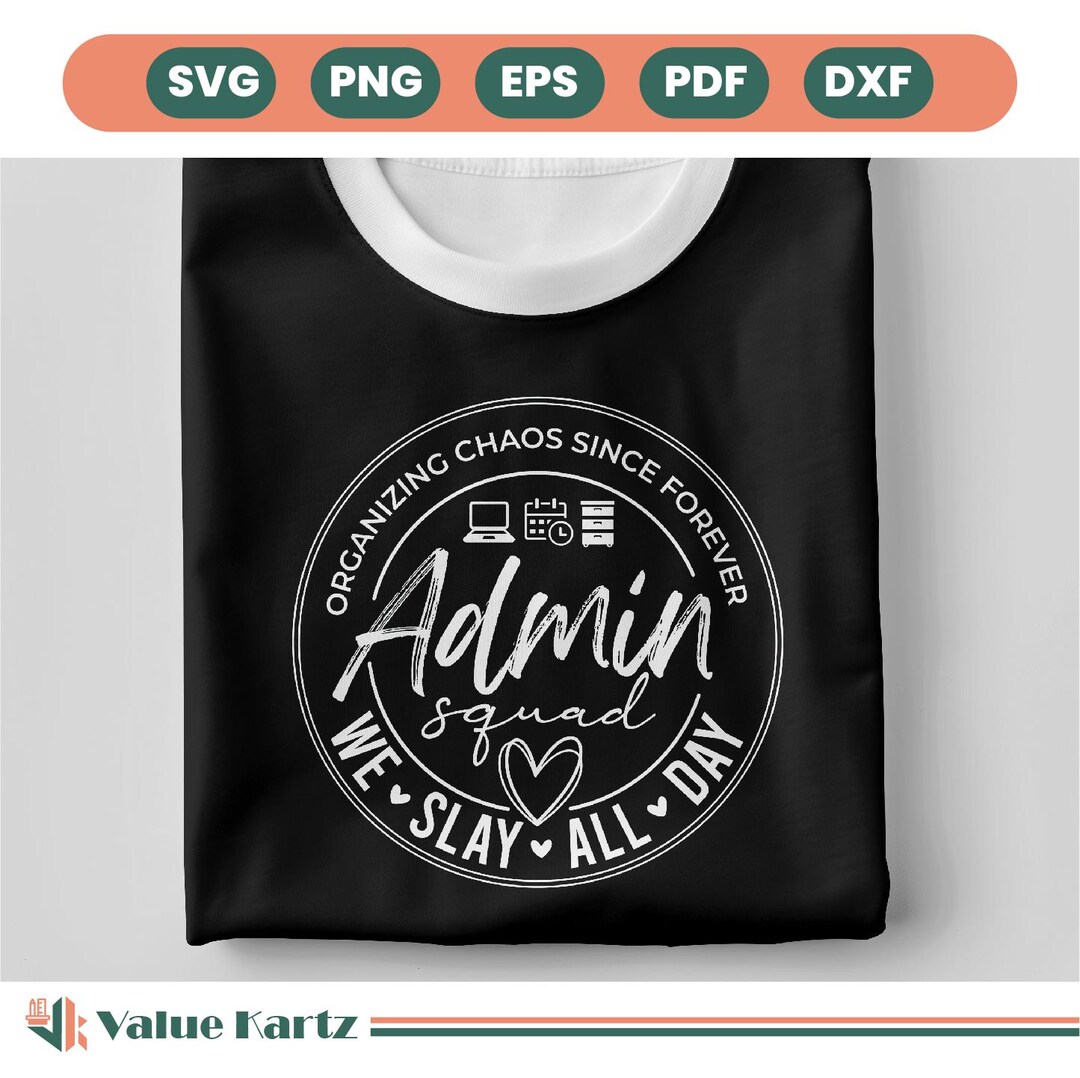 Admin Squad SVG PNG, Office Squad Svg, Secretary Svg, Coworker Svg ...
