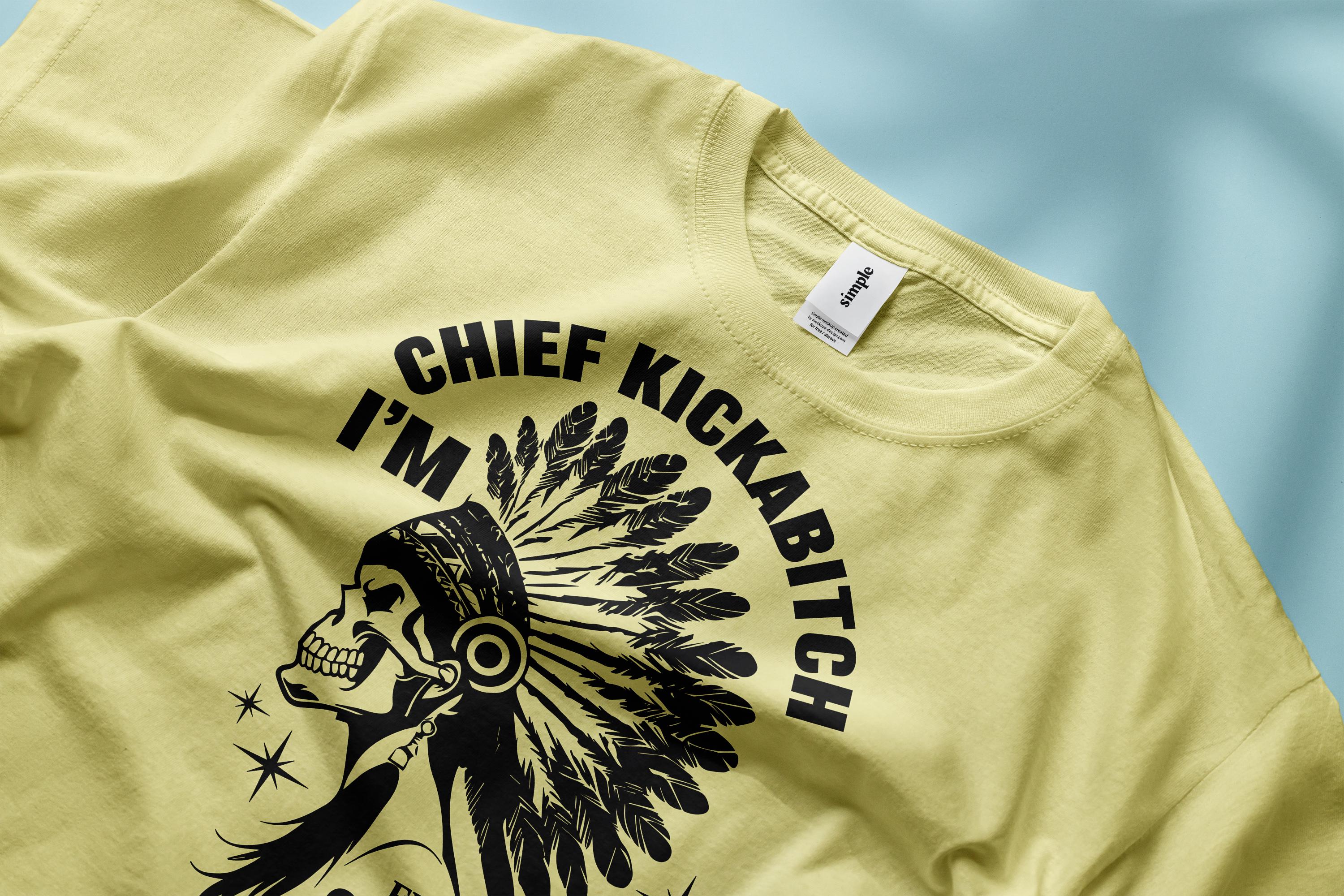 Chief Kickabitch SVG PNG, Slapahoe Tribe Svg, Native American Indian ...