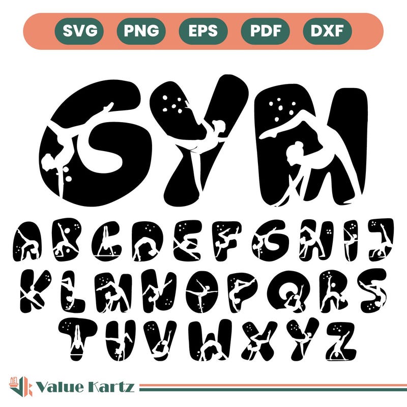 Gymnastics Svg Png - Etsy