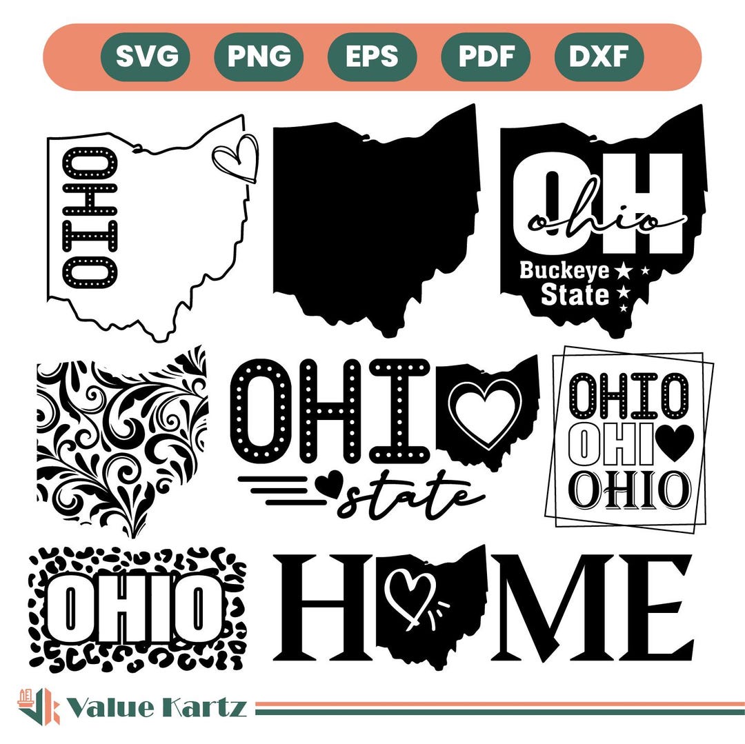 Ohio State Svg, Ohio State Png, Ohio Home Svg, Ohio Svg, Ohio Png, Ohio ...