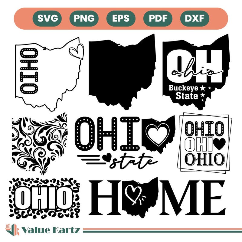 Ohio State Svg - Etsy