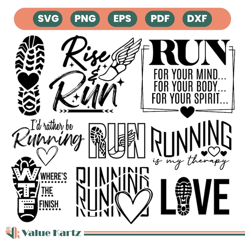 Girls on the Run Svg - Etsy