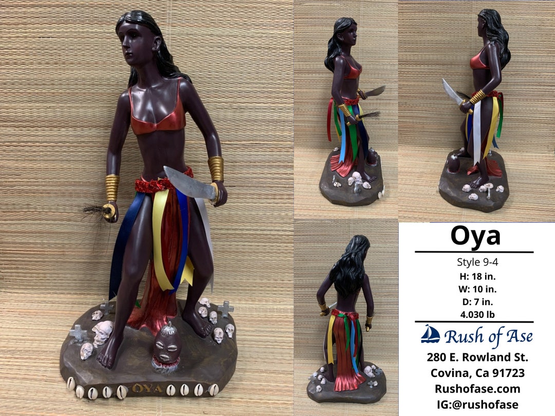 Orisa Statue | Oya Resin Statue - 18" | Style 9-4 - Etsy