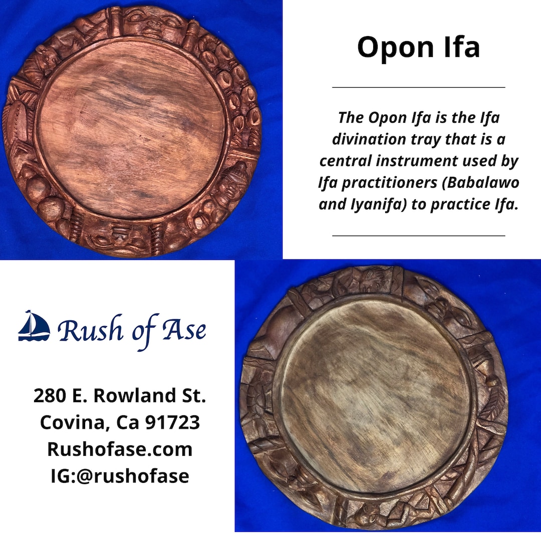 Boards | Ifa Boards | Opon Ifa | Circle Opon Ifa - Etsy