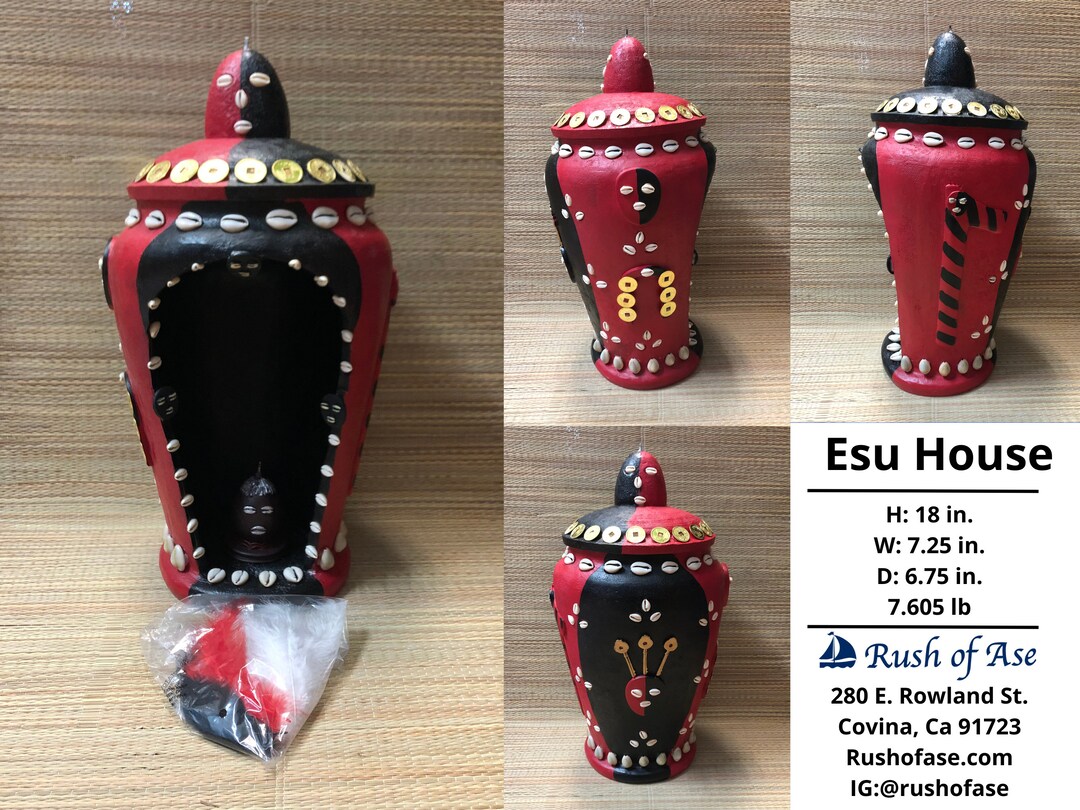 Orisa Statues | Esu Resin Statues | Esu House | Esu Ile - 18" | Style 3 ...