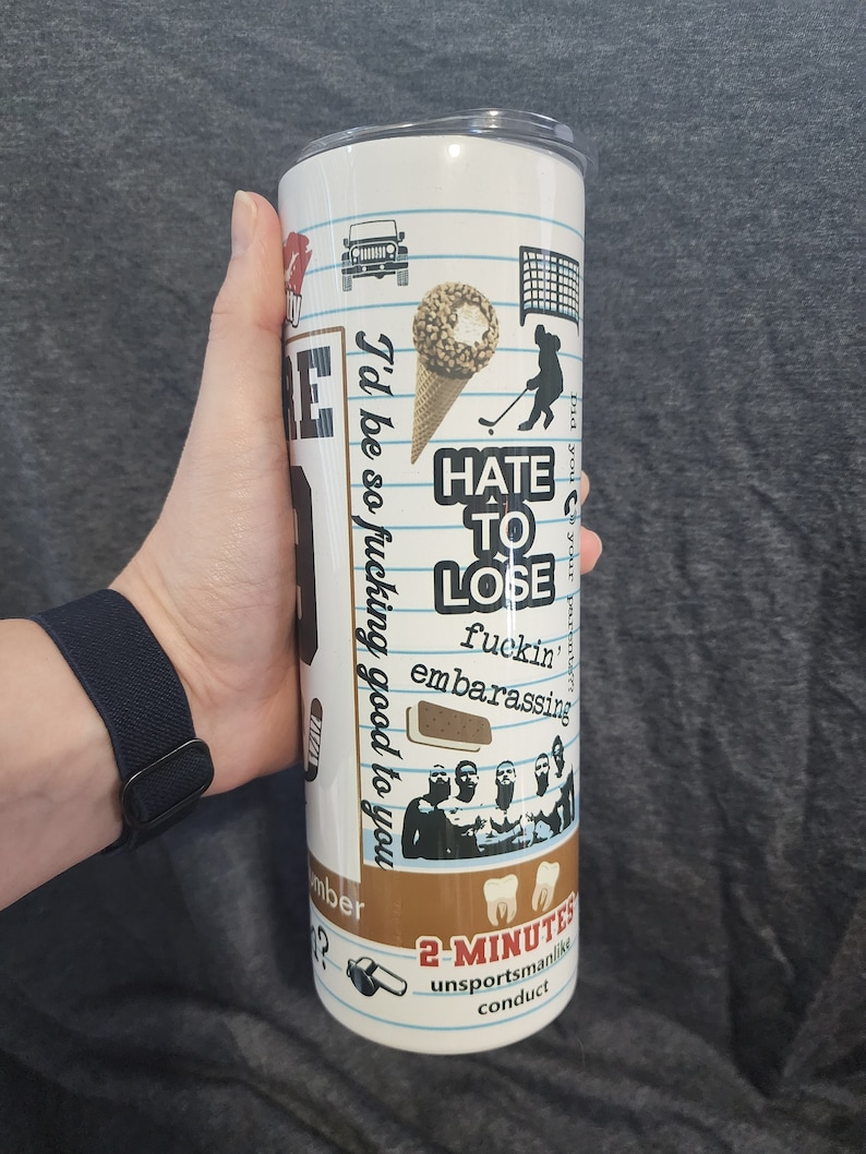 Shoresy Quotes Galore Tumbler 20oz Stainless Steel for People - Etsy