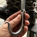 Hand Forged Steel Hook: Blacksmith Decor - Etsy