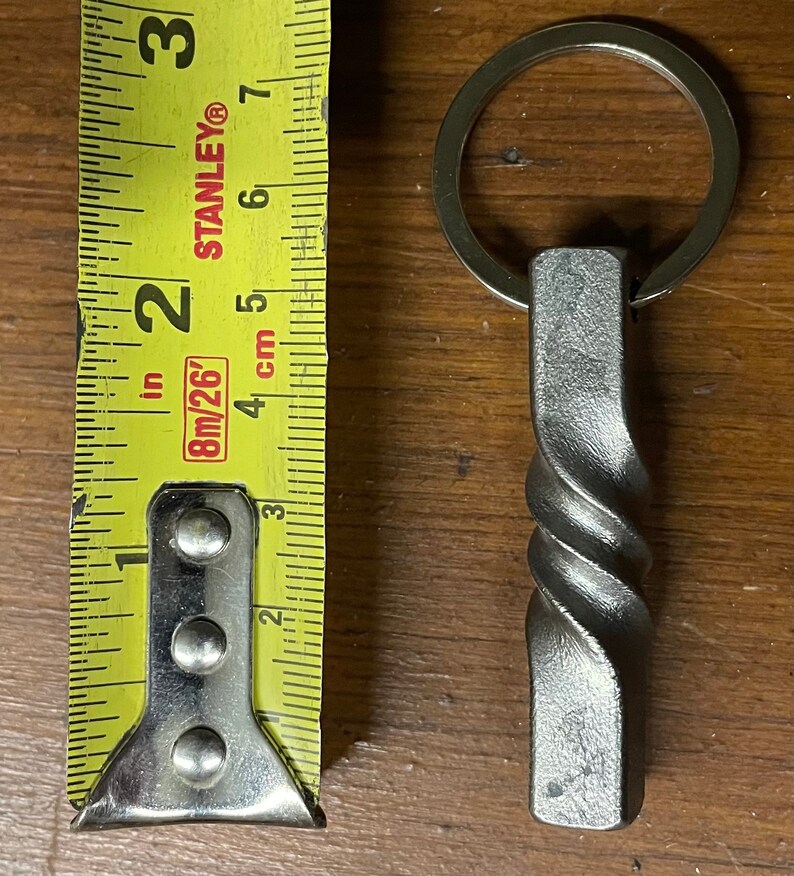 Keychain Full Trist Hand Forged Blacksmithing Blacksmith FREE SHIPPING ...