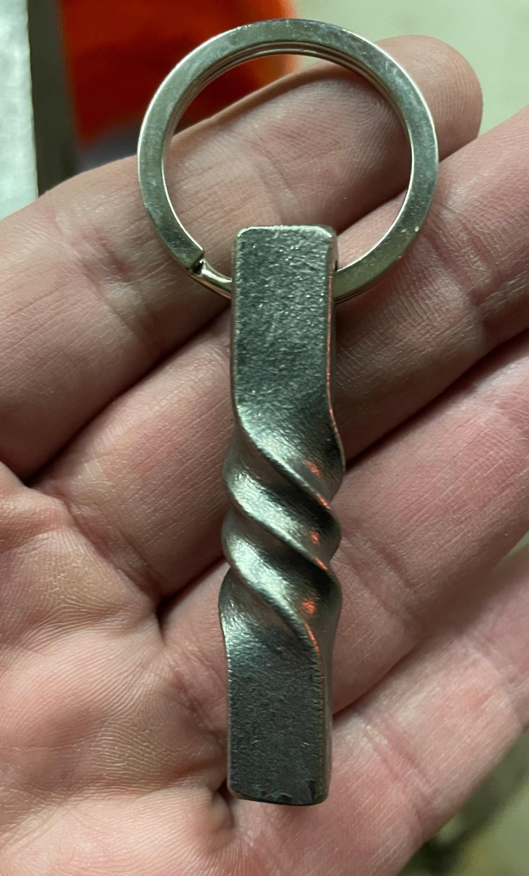 Keychain Full Trist Hand Forged Blacksmithing Blacksmith FREE SHIPPING ...