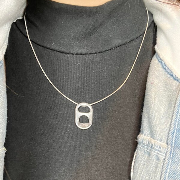 Soda Can Tab Necklace - Etsy