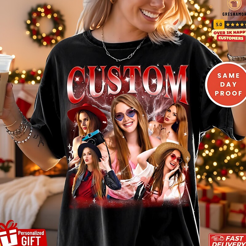 Custom Music Photo Shirt - Etsy