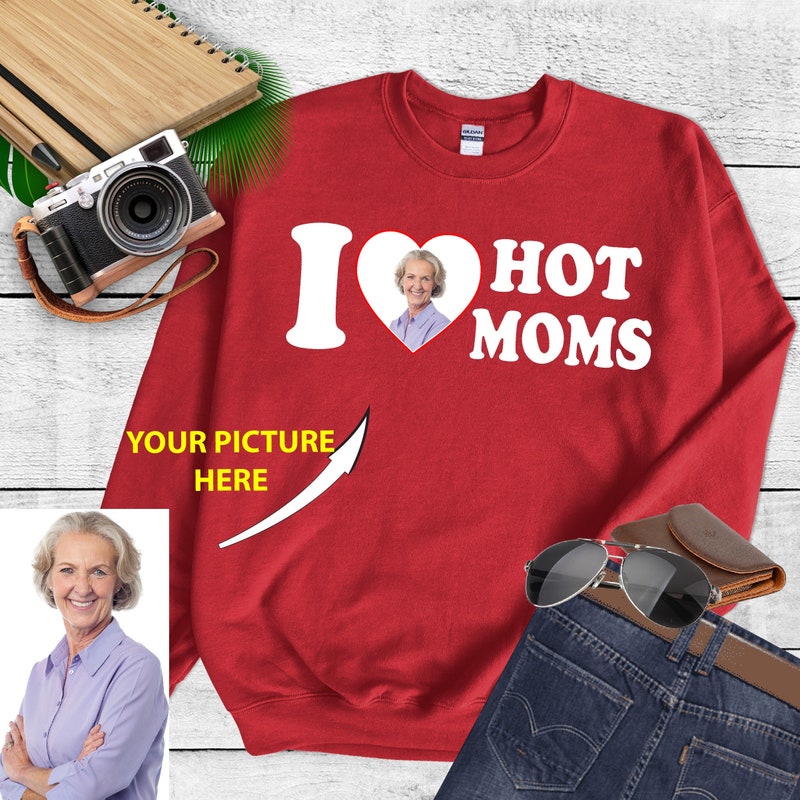I Love Hot Moms Shirts - Etsy