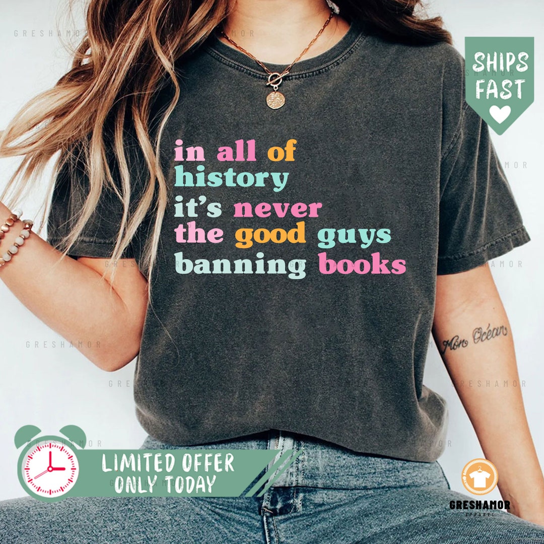 Banned Book T-shirt, I Protect Librarians Tee, Banbooks Shirt, Reading ...