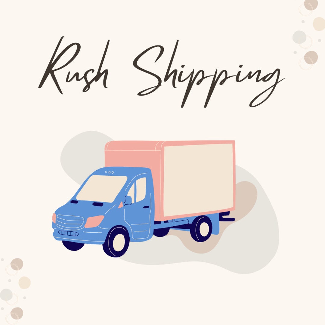 Rush Shipping Service - Etsy