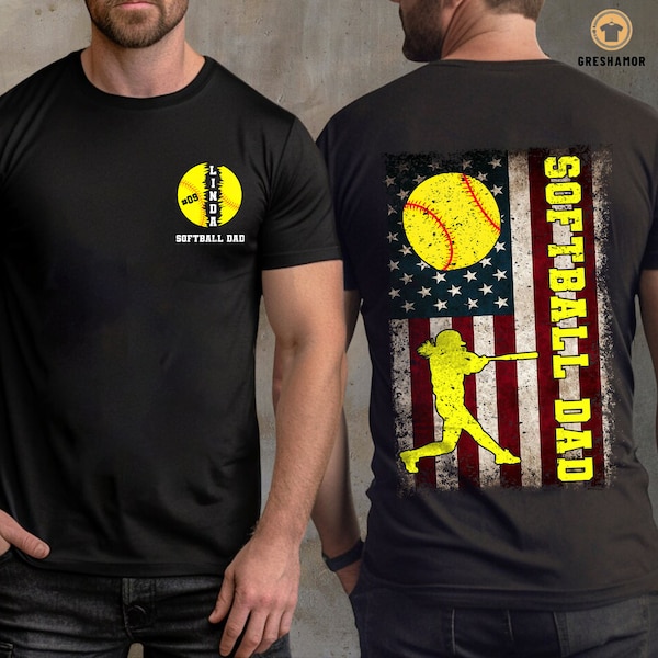 Dad Softball Shirt - Etsy