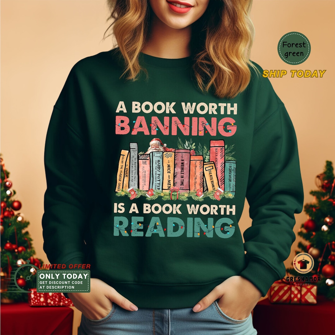 I Read Banned Books Shirt, Gift for Book Trovert, Banned Books ...