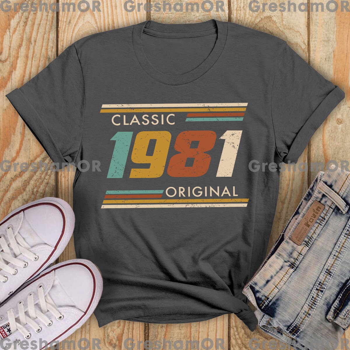 Classic 1981 Original Shirt Vintage 1981 Shirt Vintage 1981 | Etsy