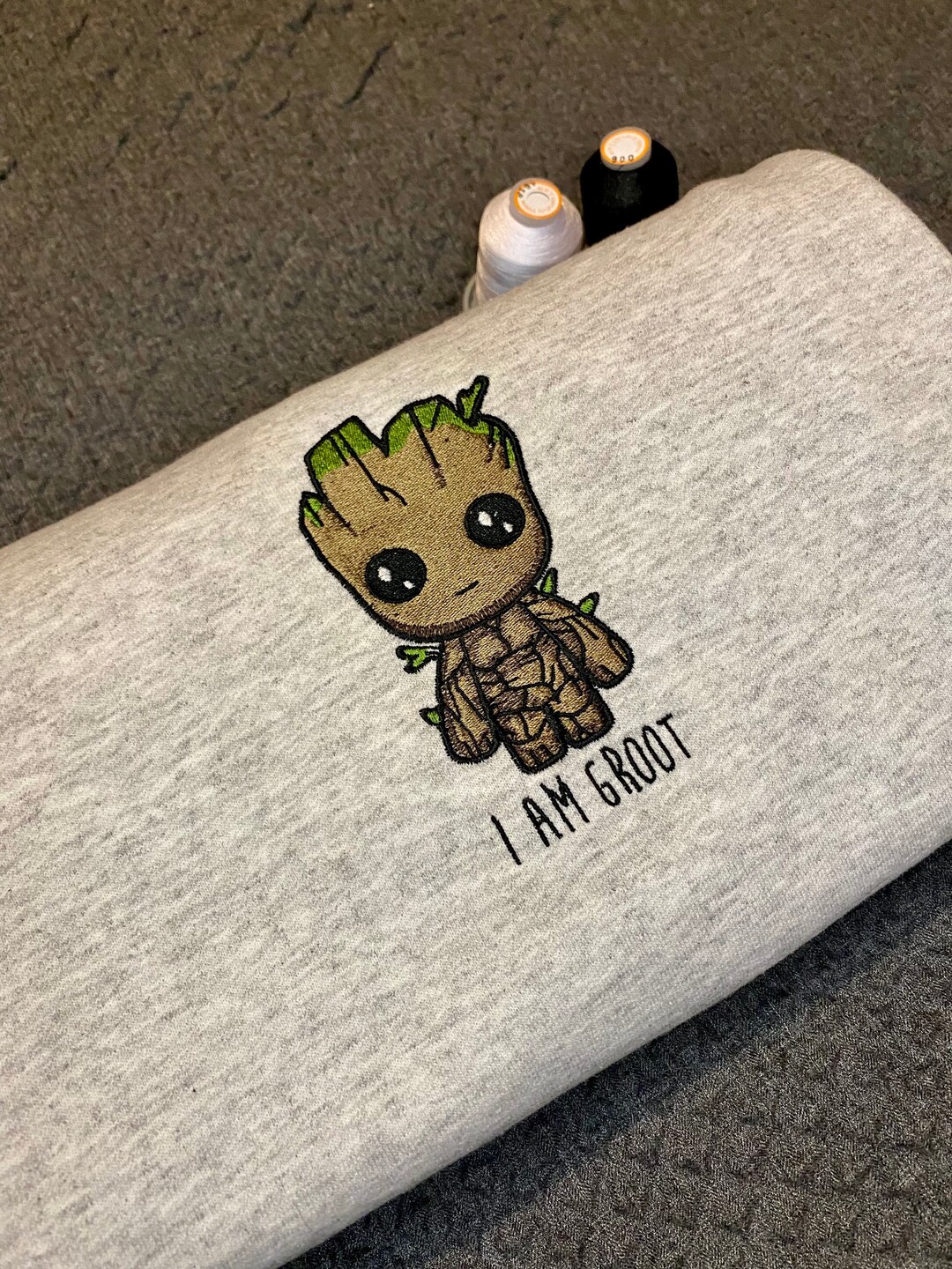 I Am Groot Embroidered Sweatshirt and T-shirt, Groot Sweater, Groot Tee ...