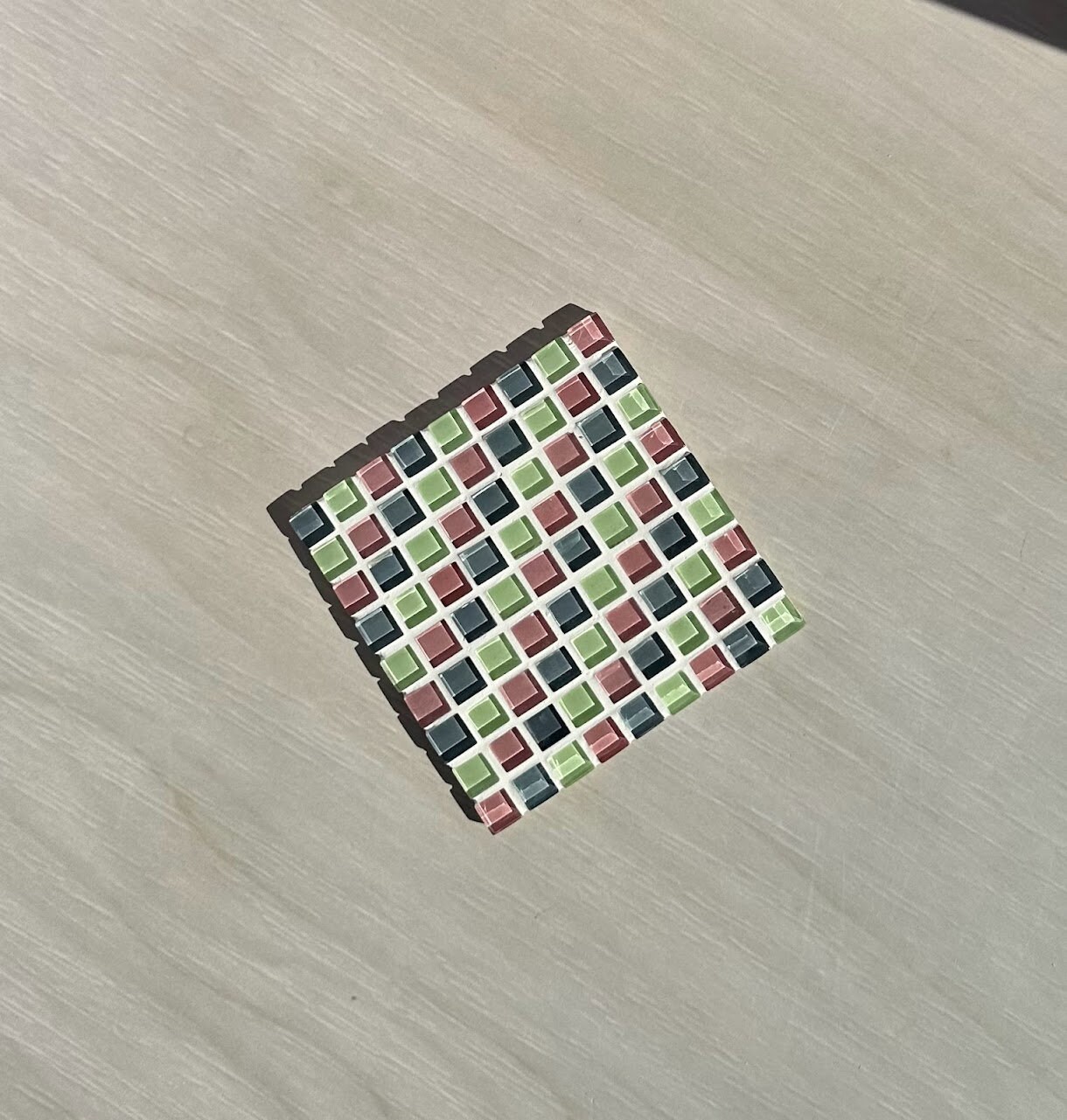 Glass Tile Mini Table Handmade Jewelry Displays Decoration Housewarming ...