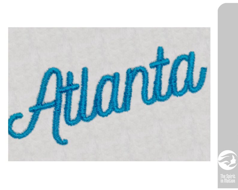 Script Embroidery Font Bundle #2 | 10 Hand-digitized Script Fonts ...