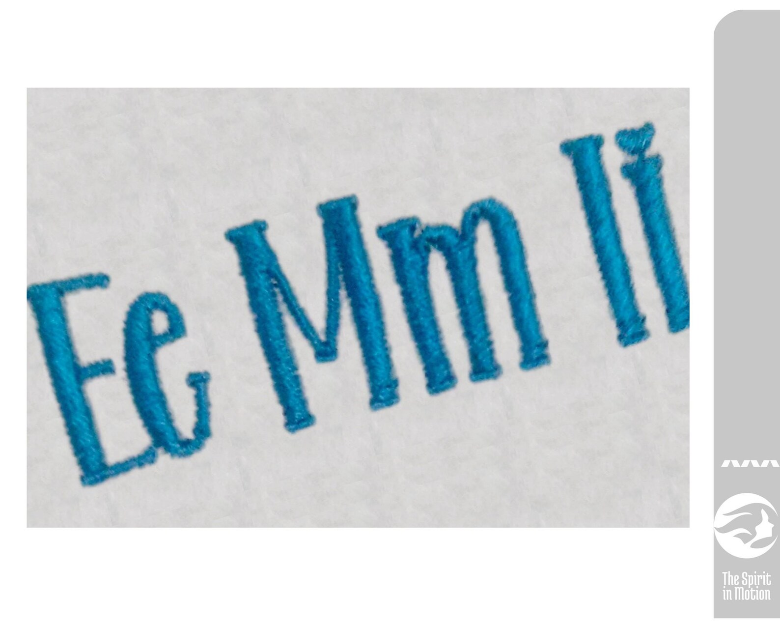 Emanie Cute Display Embroidery Font | Cartoon Machine Embroidery ...