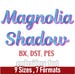 7 BX Two-color Embroidery Fonts Bundle, Machine Embroidery Font BX ...