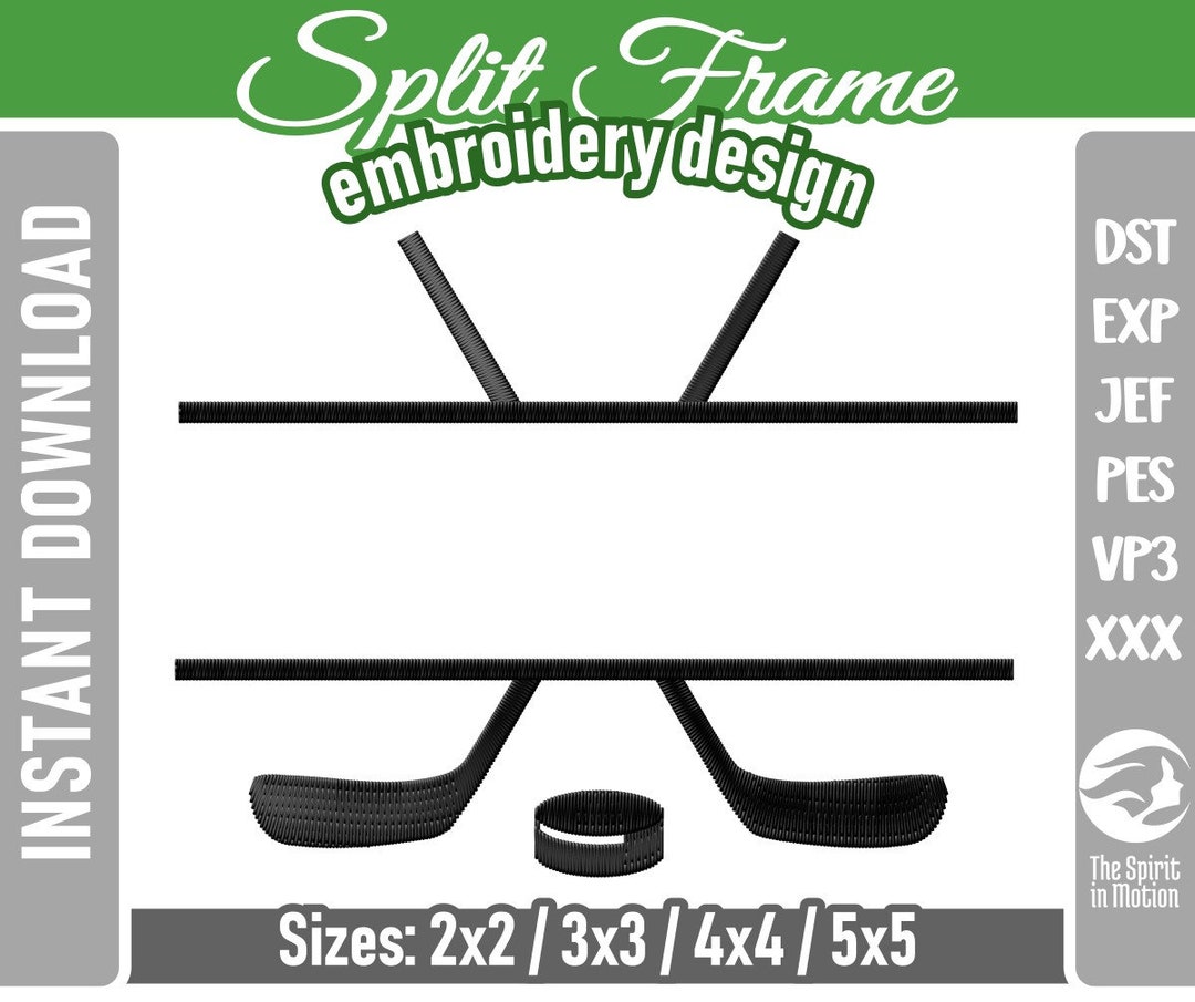 Crossed Tennis Rackets Split Frame Embroidery Machine Embroidery Sports ...