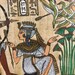 Egyptian Pharaoh (tutankhamun) Duck Hunting With Wife - Gouache on ...