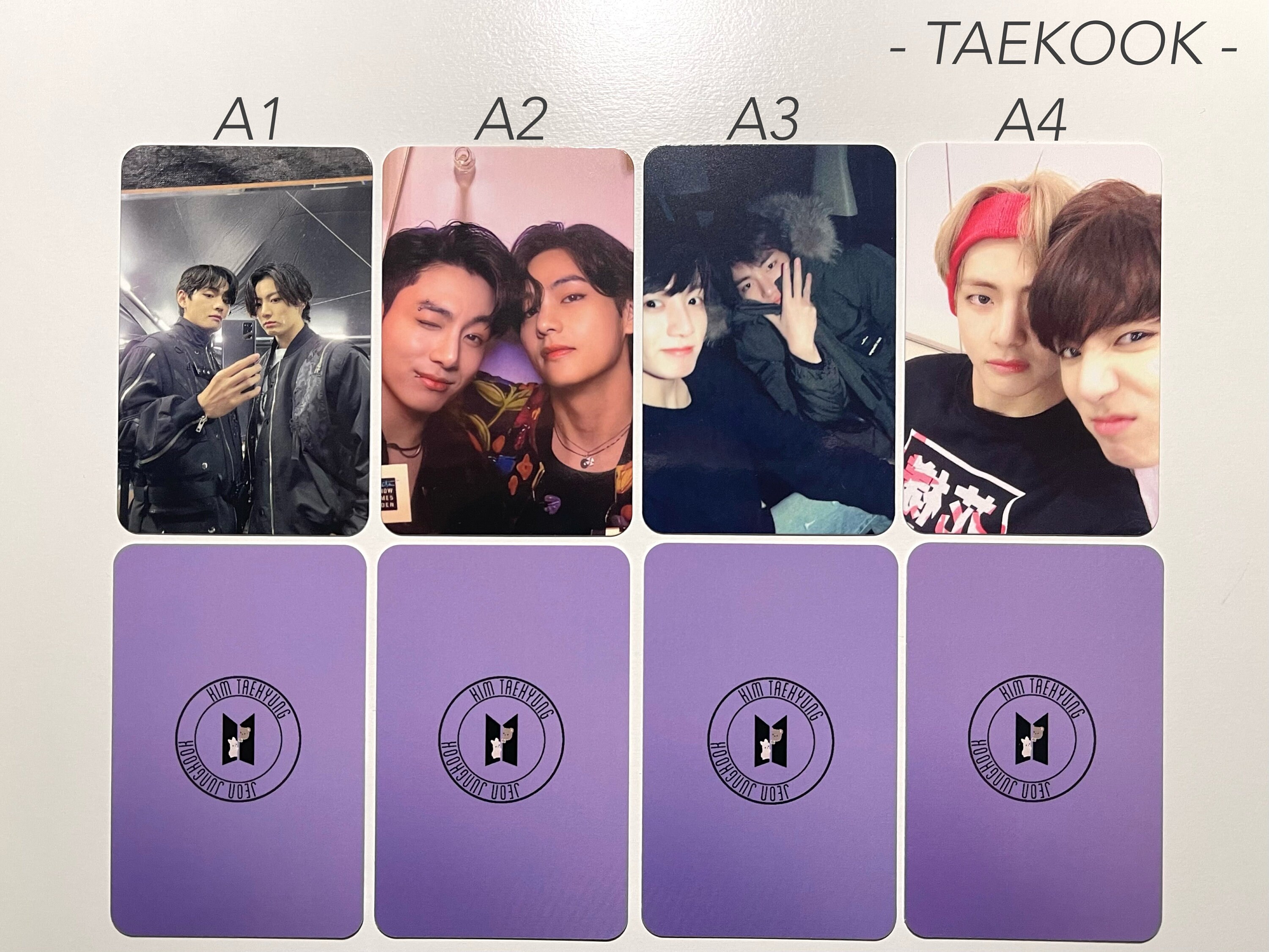 BTS Maknae Line Photocards - Etsy