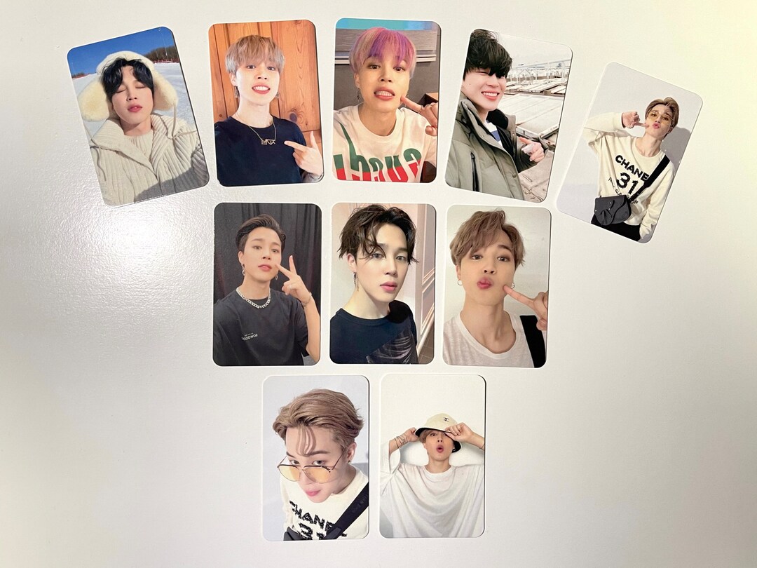 BTS Jimin Photocards - Etsy