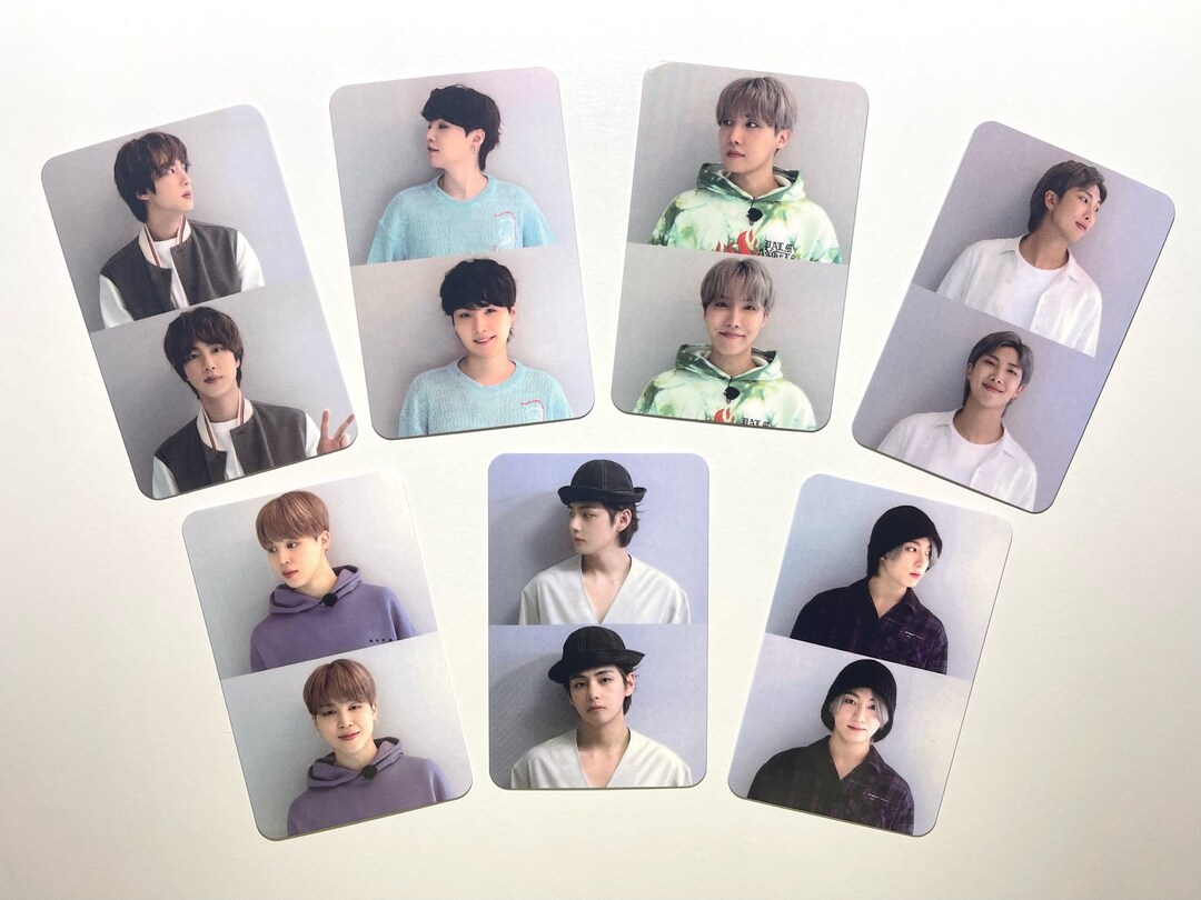 BTS Merch Box 3 Replica Photocards - Etsy