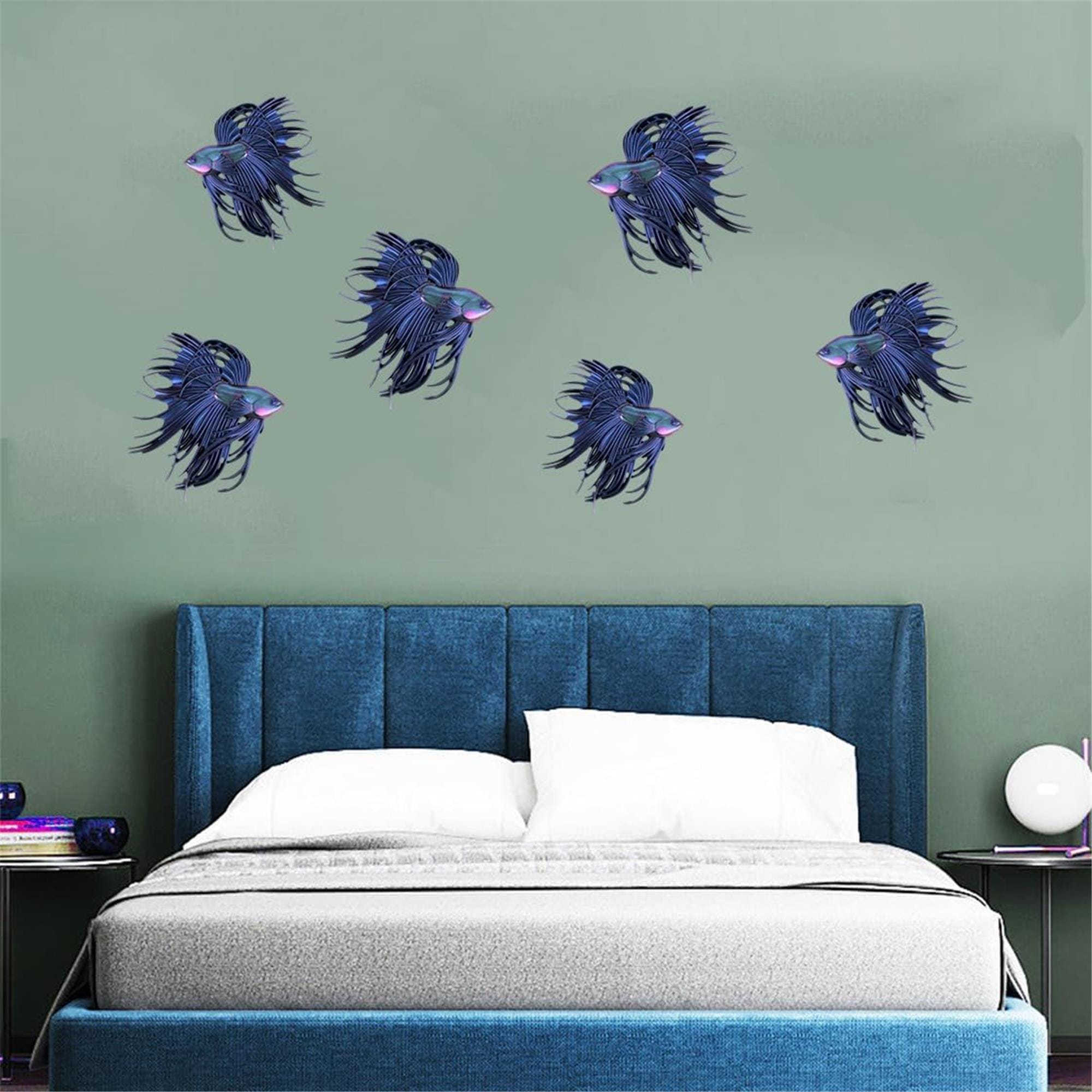 3D Betta Fish Silicone Mold, Wall Art Resin, Epoxy Molds - Etsy