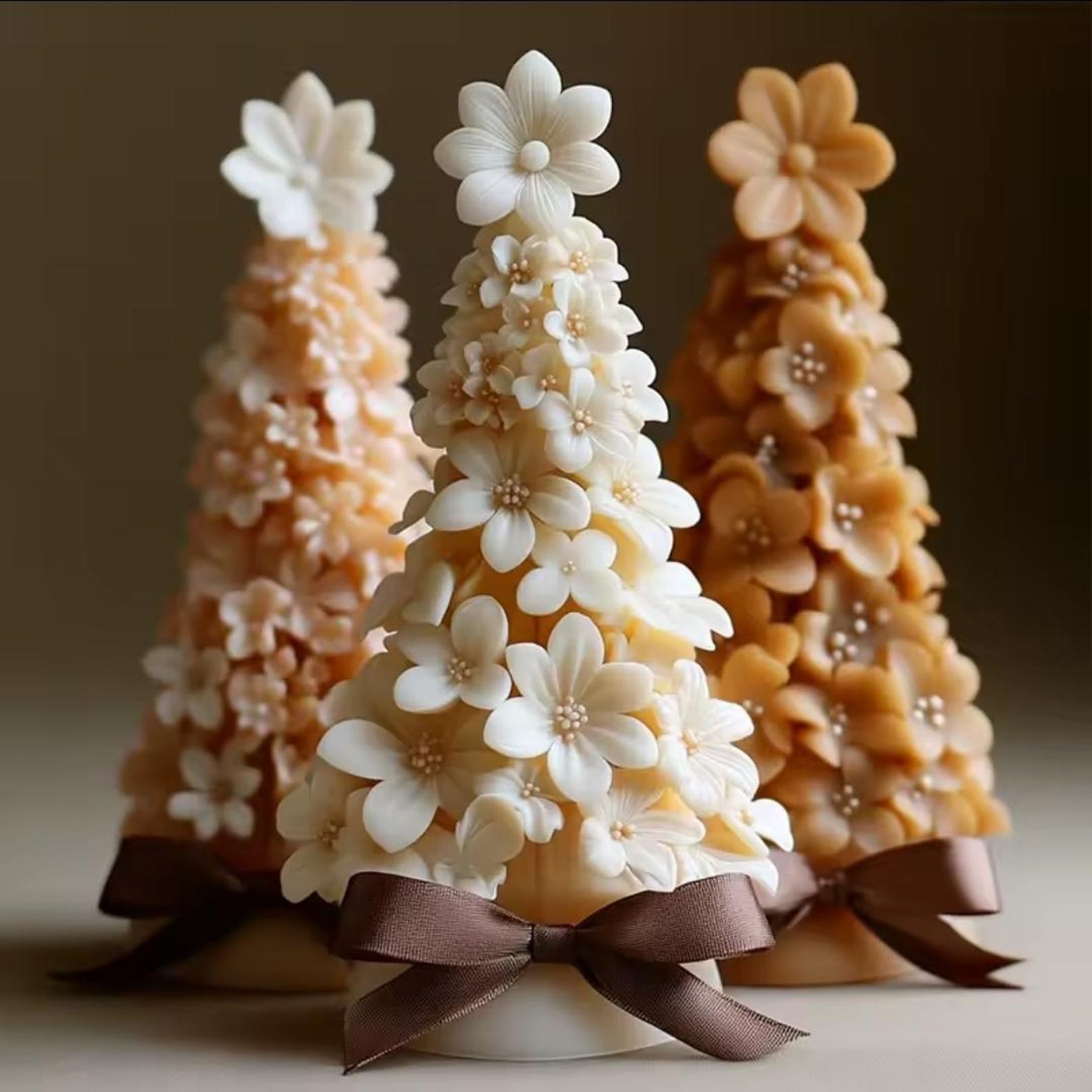 3D Christmas Tree Candle Mold, DIY Holiday Decor, Aromatherapy Plaster ...