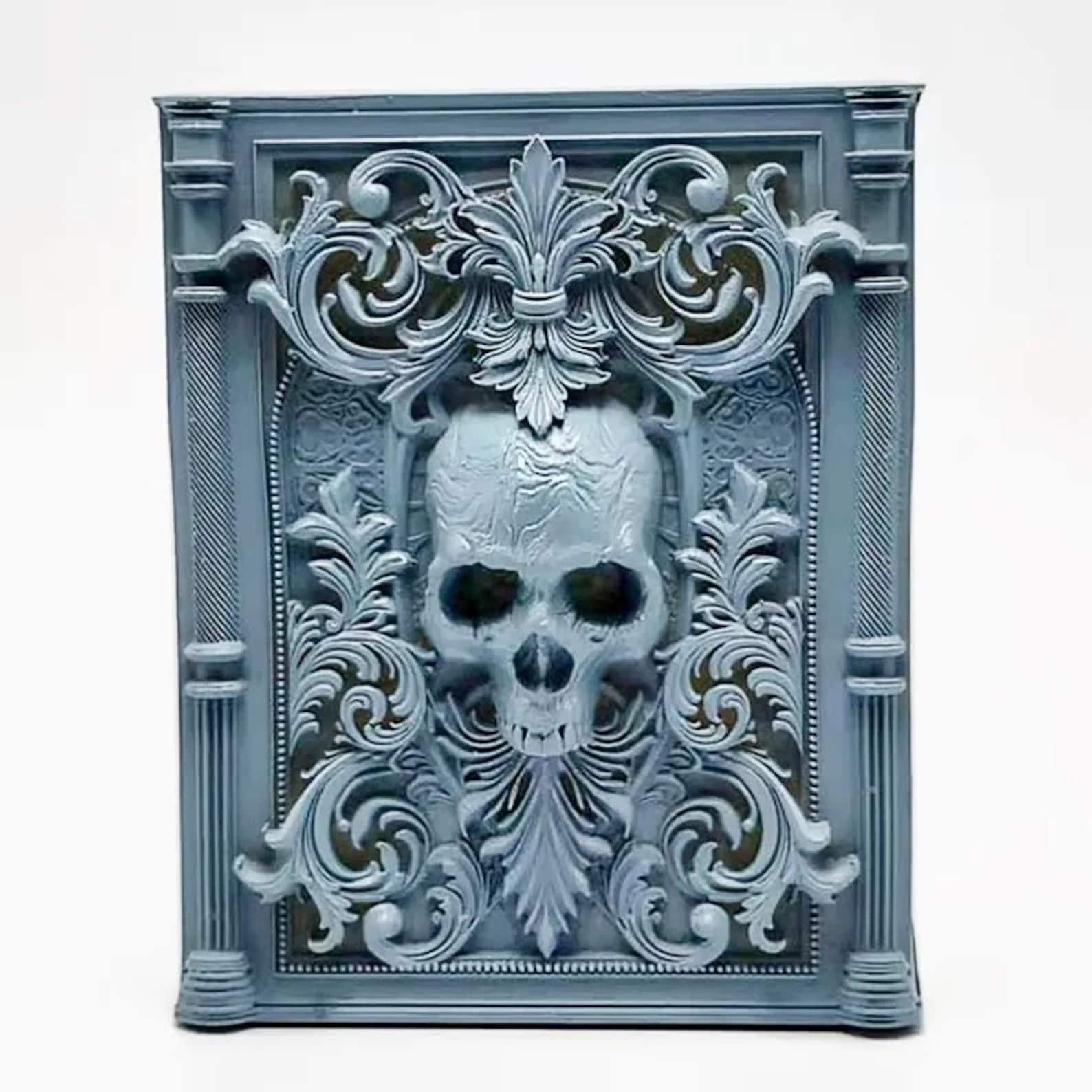 Gothic Skull Silicone Mould for Candles, Soap, Resin - Etsy