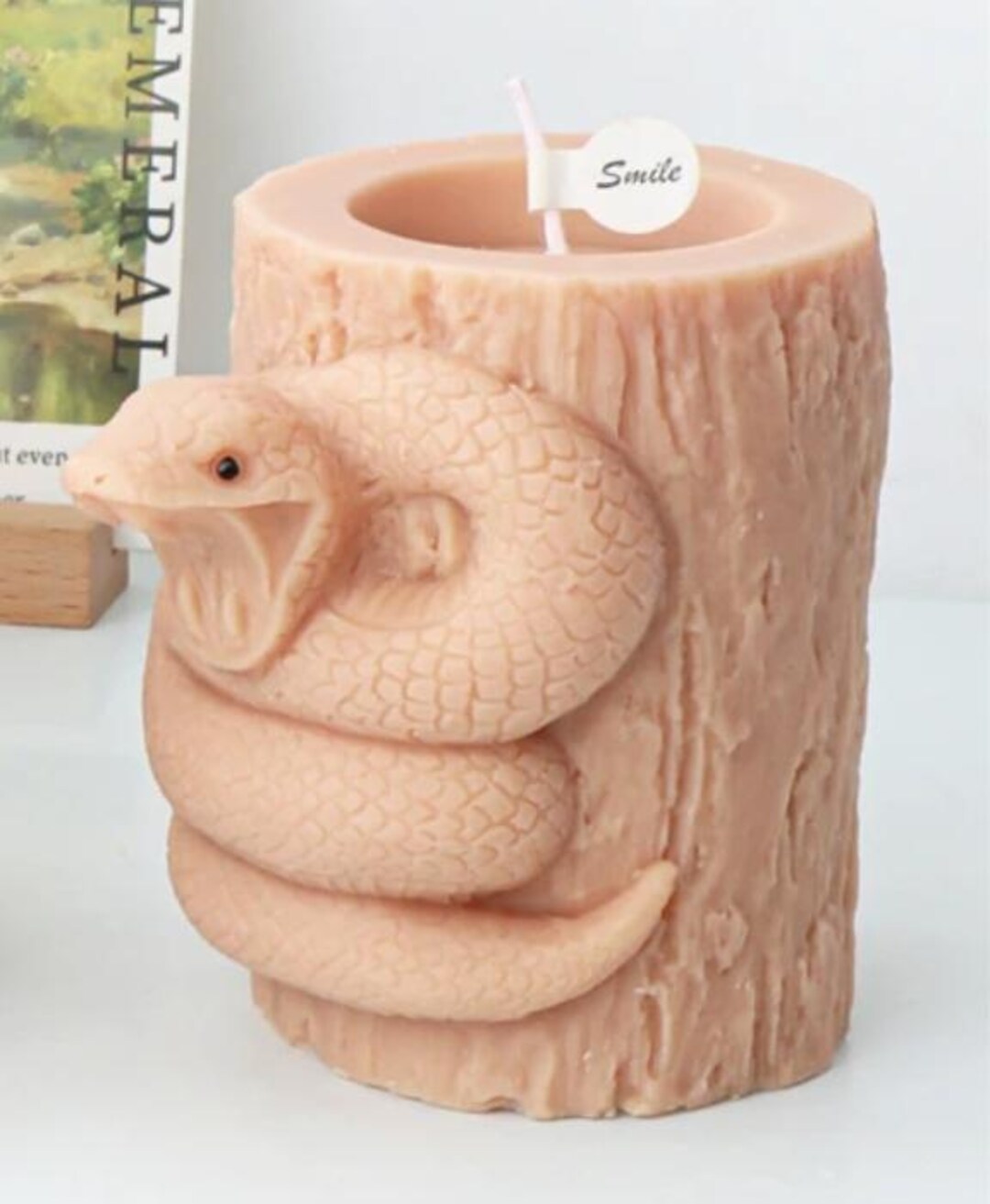 Large Silicone Snake Mould | Snake Mold for Resin - Etsy