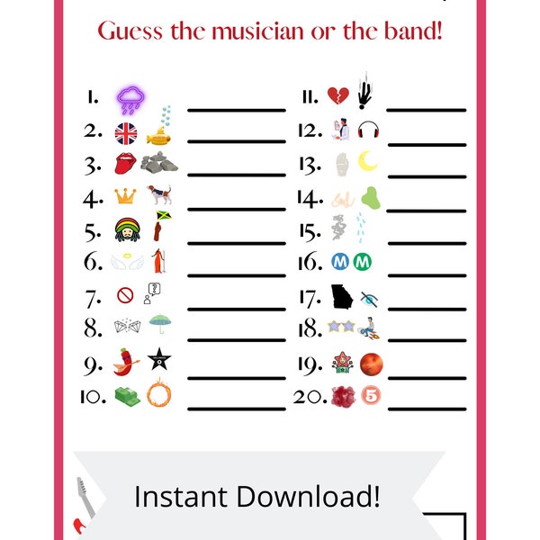 Musical Games - Etsy