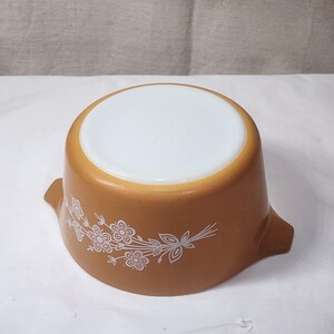 Vintage Pyrex 473-B Casserole Bowl BUTTERFLY GOLD 1 Qt - Etsy