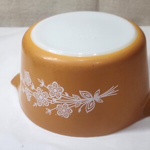 Vintage Pyrex 473-B Casserole Bowl BUTTERFLY GOLD 1 Qt - Etsy
