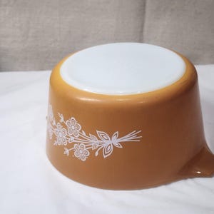 Vintage Pyrex 473-B Casserole Bowl BUTTERFLY GOLD 1 Qt - Etsy