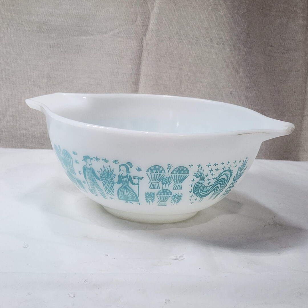 Vintage Pyrex 442 Amish Butterprint Cinderella 1-1/2 Qt Mixing Bowl - Etsy
