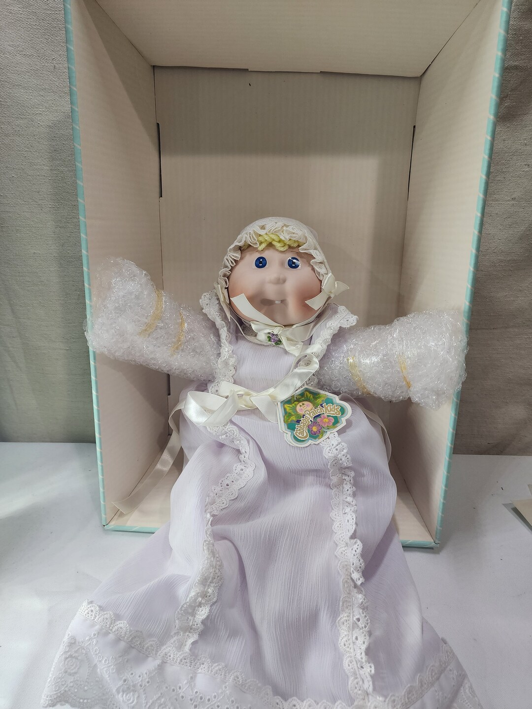 1985 Cabbage Patch Kids, 'jenifer Alice' 16" Porcelain Doll W/ Org. Box ...