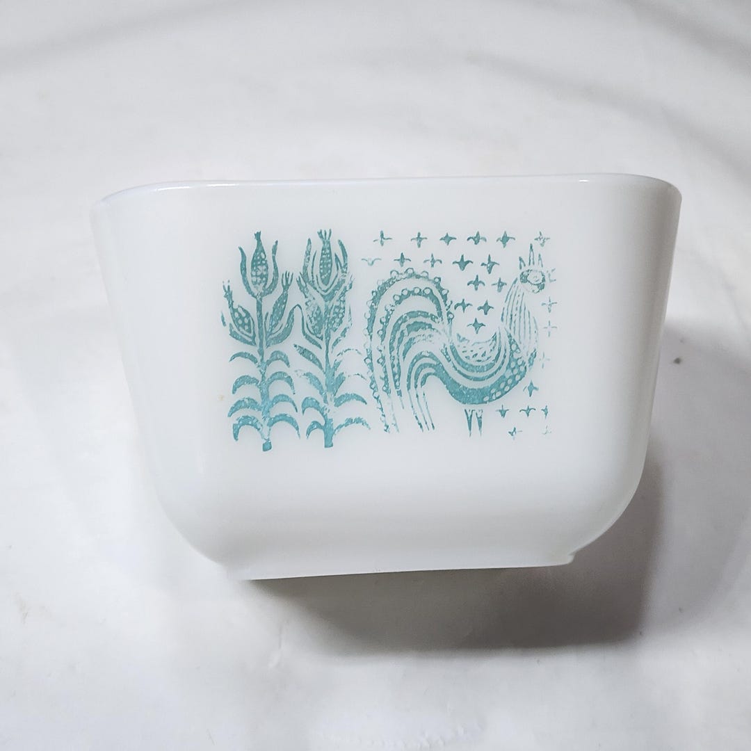 Vintage Pyrex 501 B - 1 1/2 Cup Amish Butterprint Refrigerator Dish - Etsy