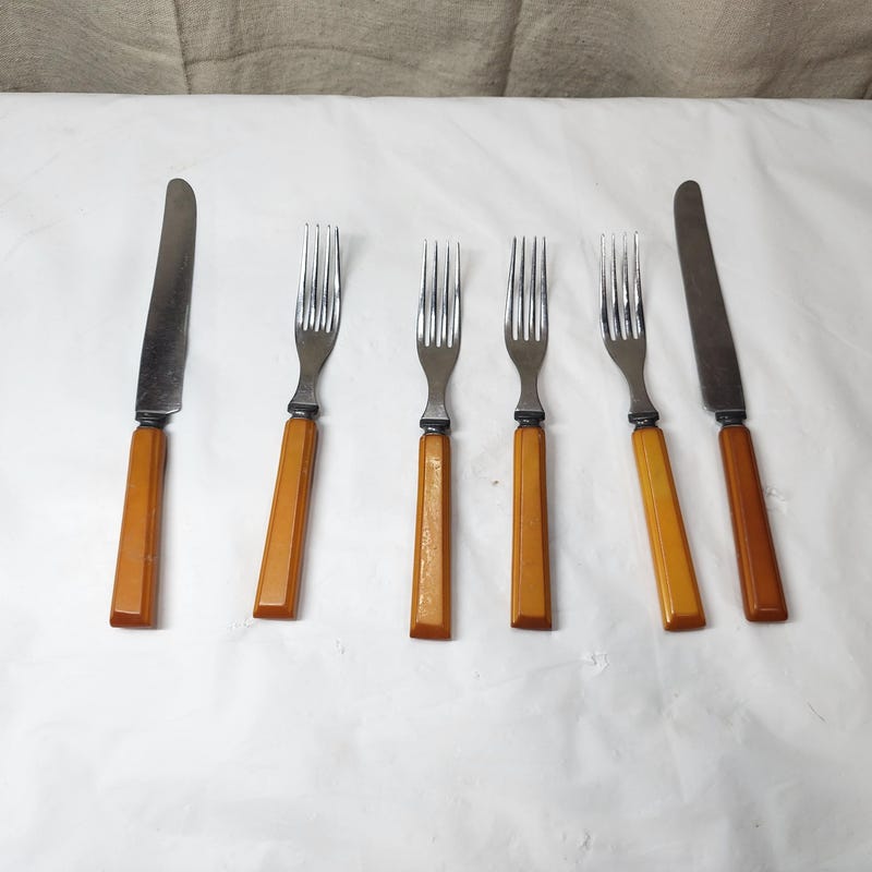 Bakelite Flatware - Etsy