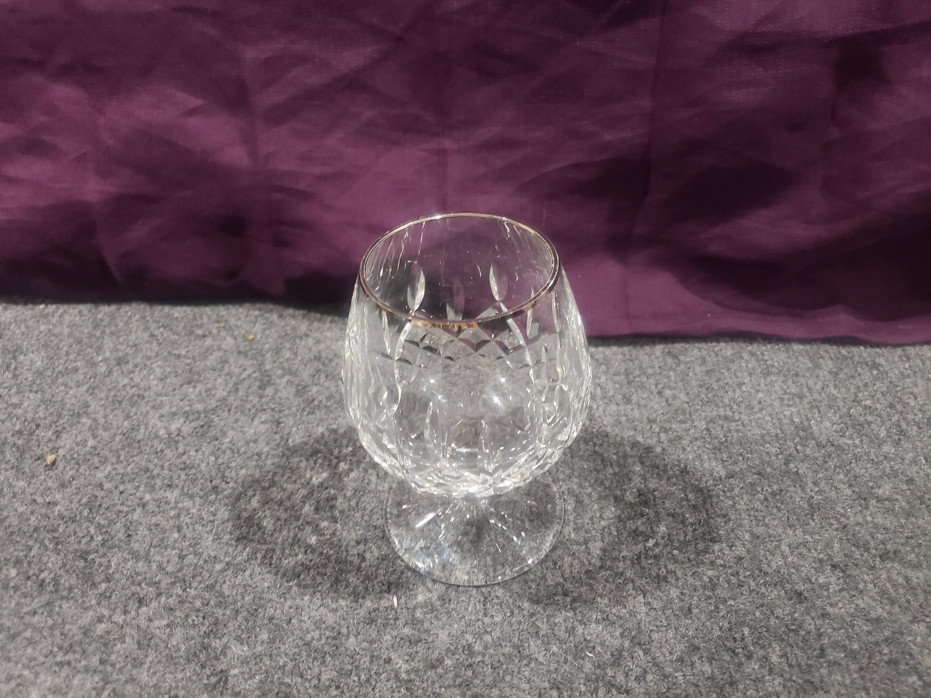 Vintage Waterford Crystal Lismore Brandy Balloon Snifter - Etsy