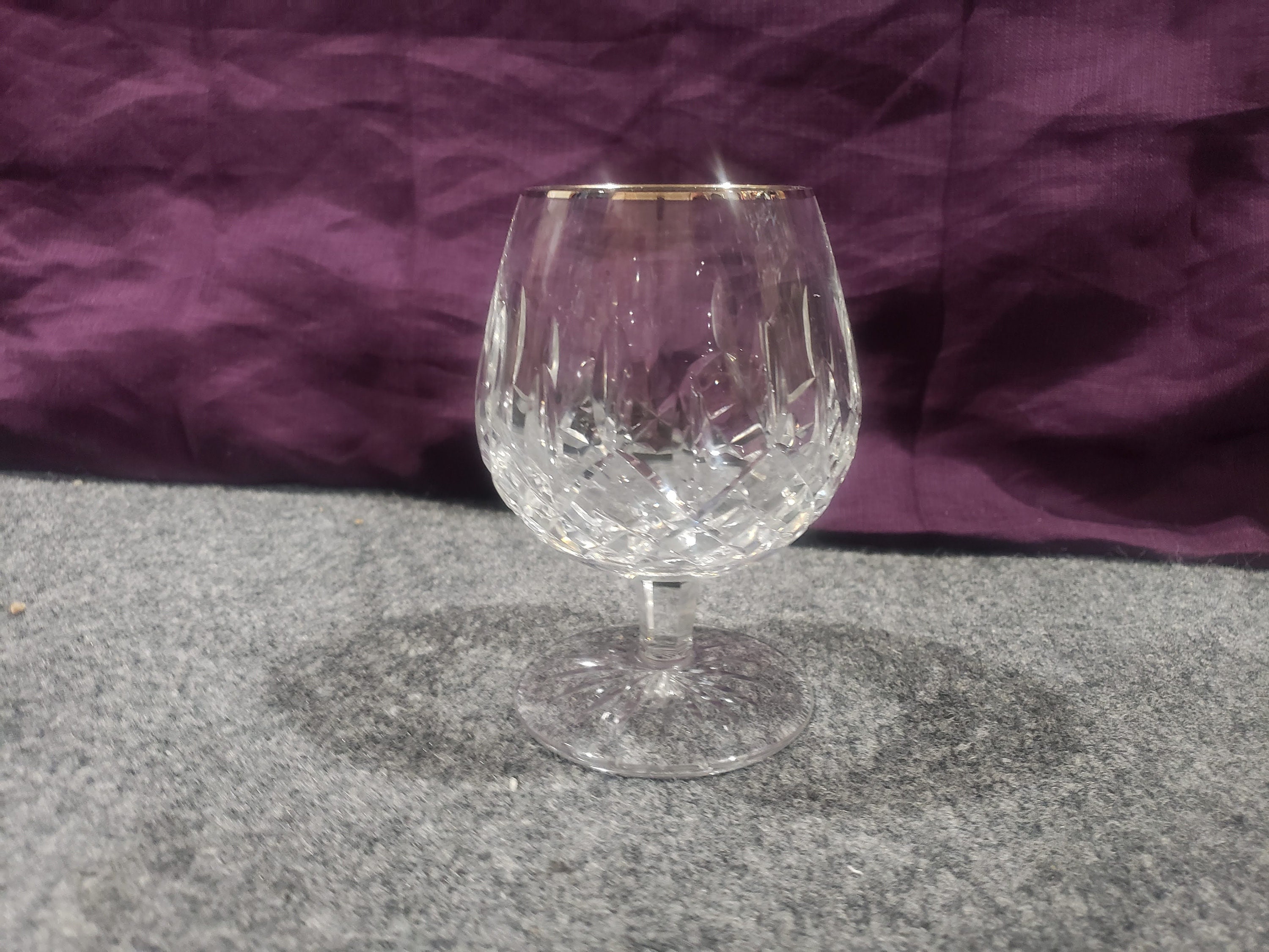 Vintage Waterford Crystal Lismore Brandy Balloon Snifter - Etsy