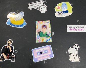 Stray Kids SKZ Case 143 Glossy Vinyl Sticker Pack - Etsy