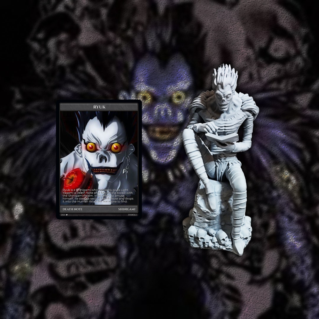 The Death God Ryuk High Quality Resin Miniature - Etsy