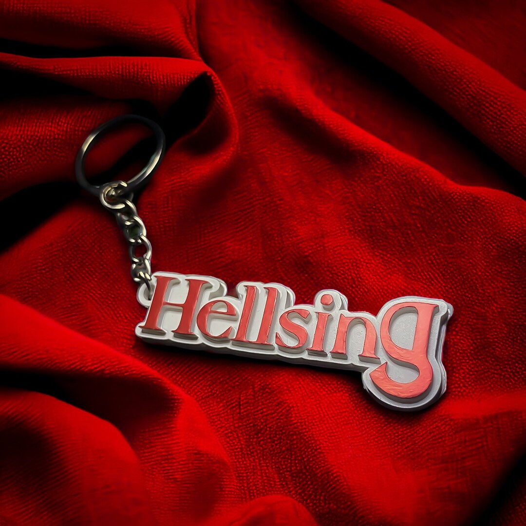 Hellsing Logo Keychain Tribute to the Ultimate Hunter - Etsy